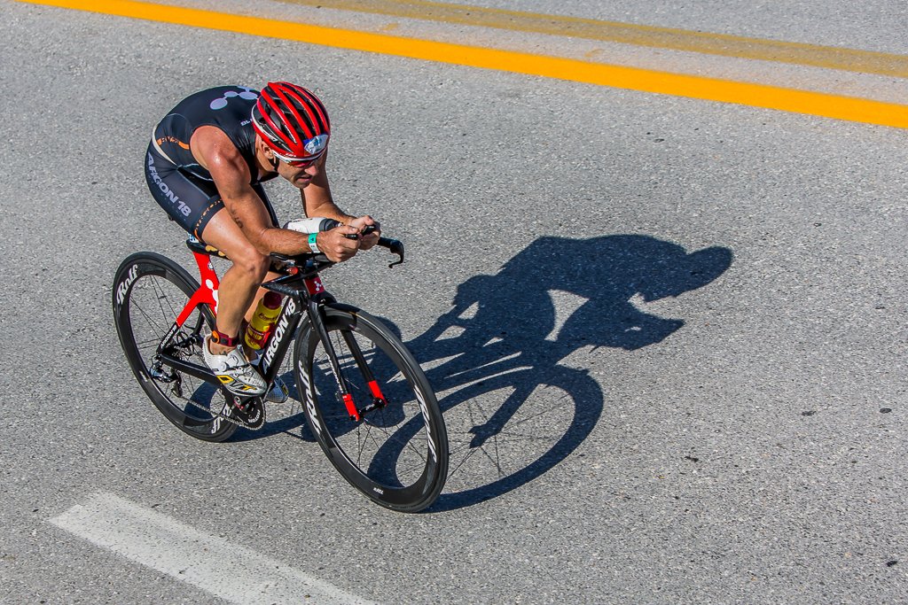 Triathlete’s Racing Shadow – Sixty7Pixels Photography by Nick Morales